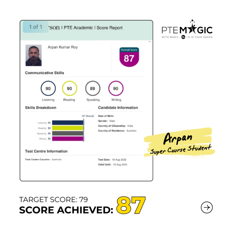 PTE Magic: #1 PTE Study & Practice Centre Sydney, Australia