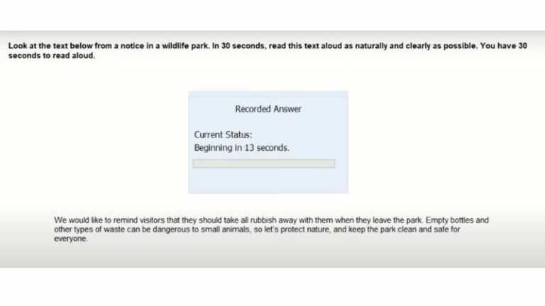 PTE Core Speaking: Test Format, Modules, And Tips