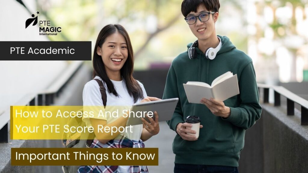 How to Access And Share Your PTE Score Report (Tips) - My PTE Magic