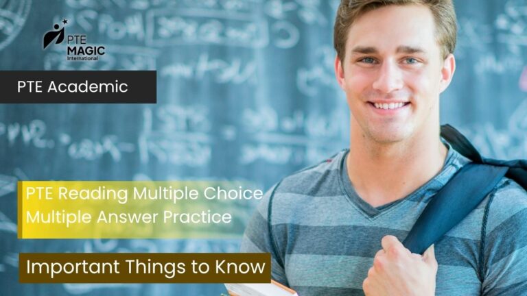 FREE PTE Reading Multiple Choice Multiple Answer Practice - My PTE Magic