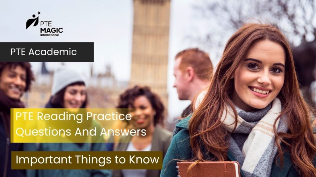 FREE PTE Reading Practice Questions And Answers - My PTE Magic