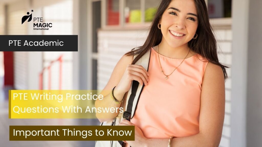 FREE PTE Writing Practice Tests And Questions By PTE Magic - My PTE Magic
