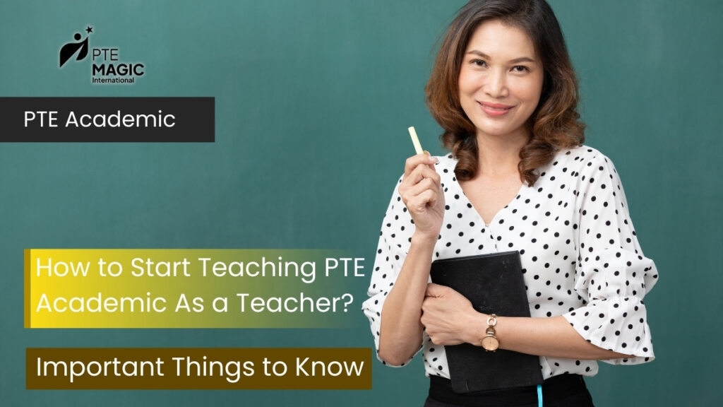 PTE Academic For Teachers (Teaching Resources And More) - My PTE Magic